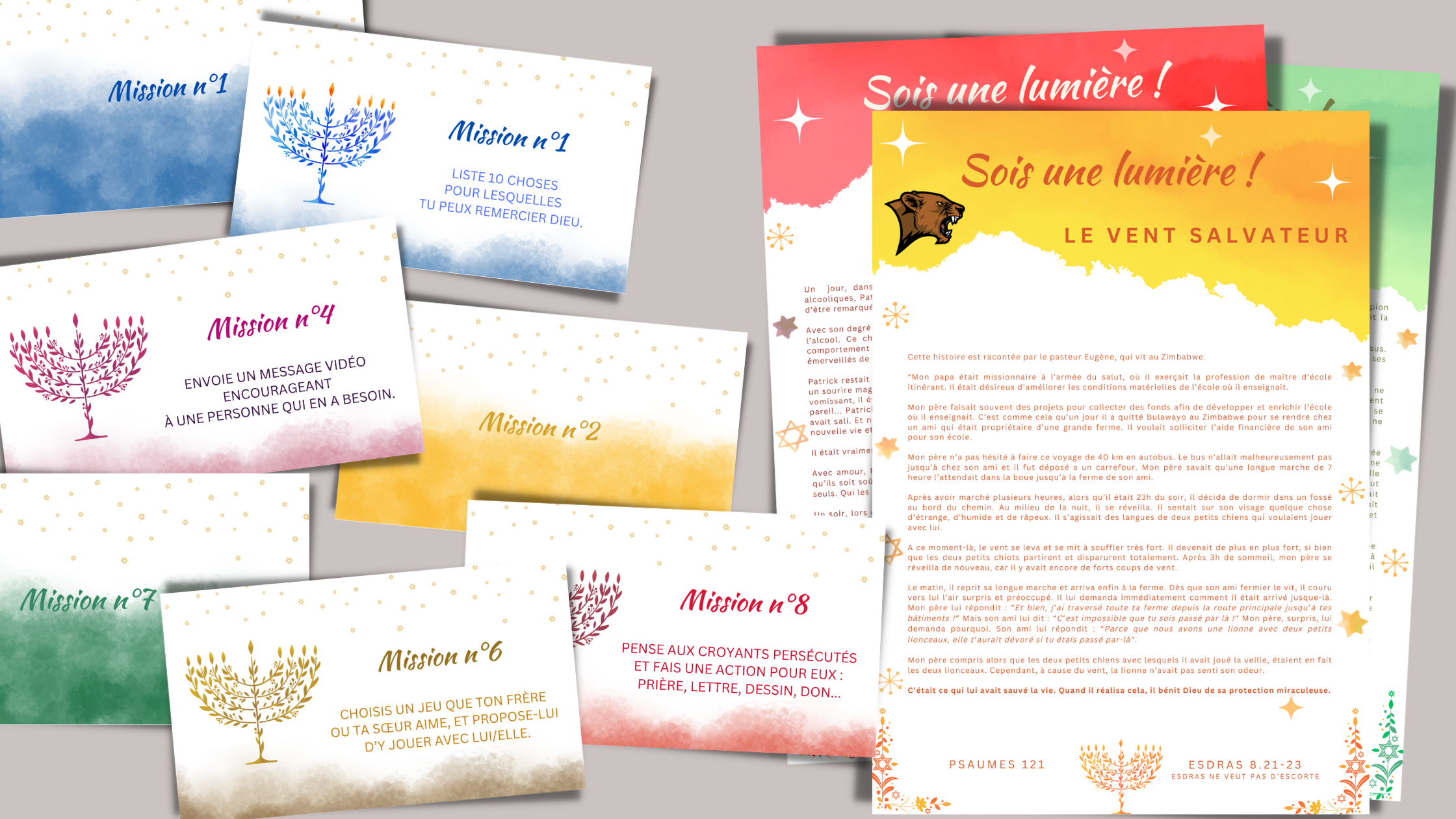 8 missions et 8 histoires pour Hanoucca - Fêtes en Famille